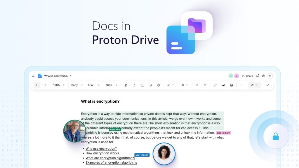 Proton Launches Proton Docs as a Secure Alternative to Google Drive and Docs - GURU8